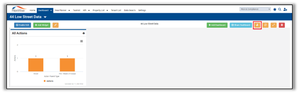 How do I set up a new Dashboard? – RiskWise Software Support