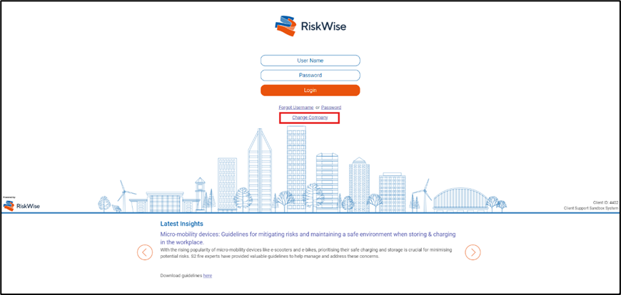 Contractor Handbook – RiskWise Software Support